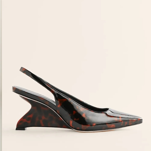 Reformation | Shoes | Reformation Womens Tortoise Shell Slingback Heels ...